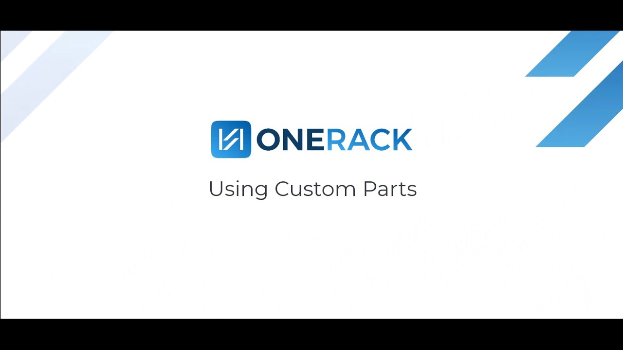 Using Custom Parts - YouTube