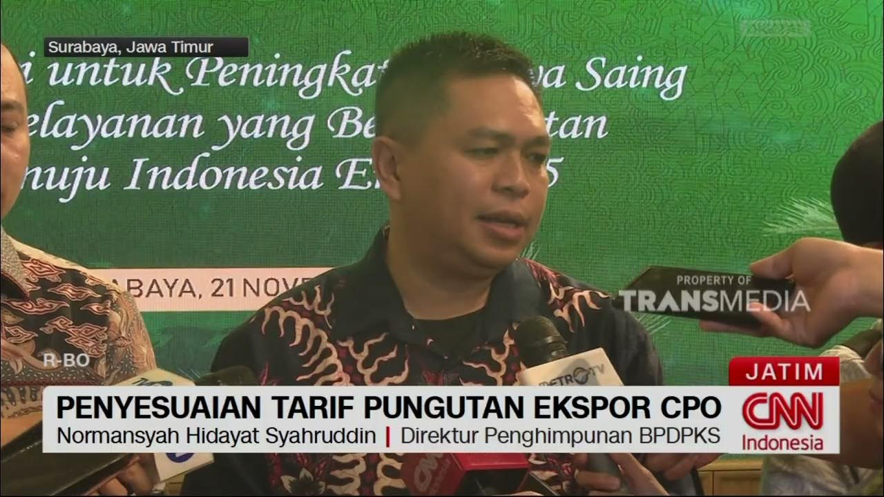 Reaksi BPDPKS dan GAPKI soal Penyesuaian Tarif Pungutan Ekspor CPO - YouTube