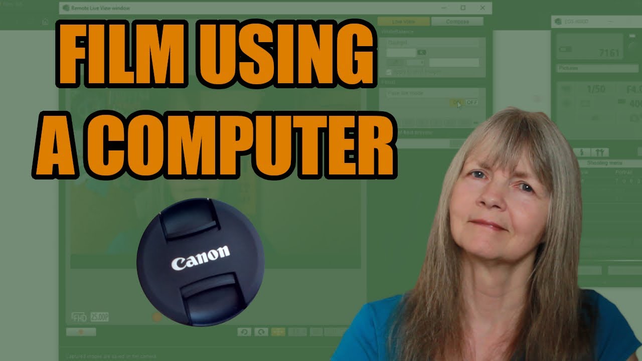 Filming Using the Canon EOS Utility with a Canon EOS 4000D Camera - YouTube