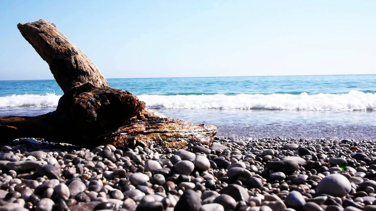 Suono del mare Relax Maiori Rumore del mare sulla spiaggia - YouTube