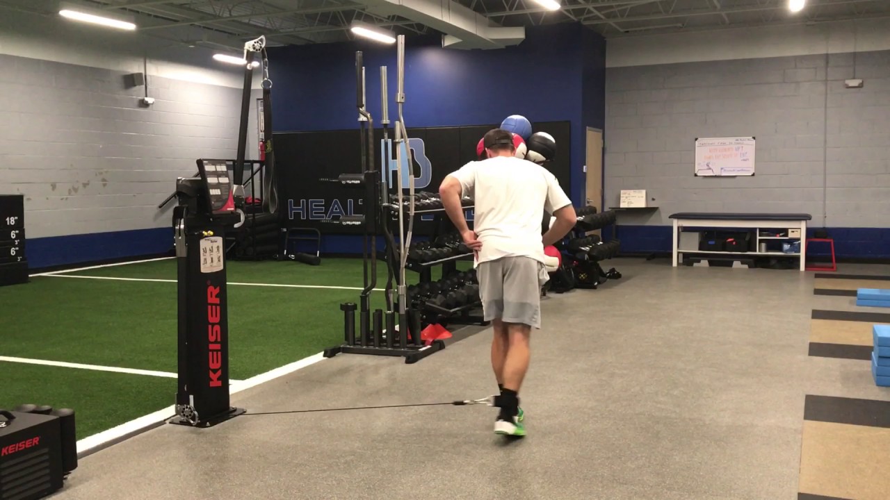 Standing cable hip abduction - YouTube