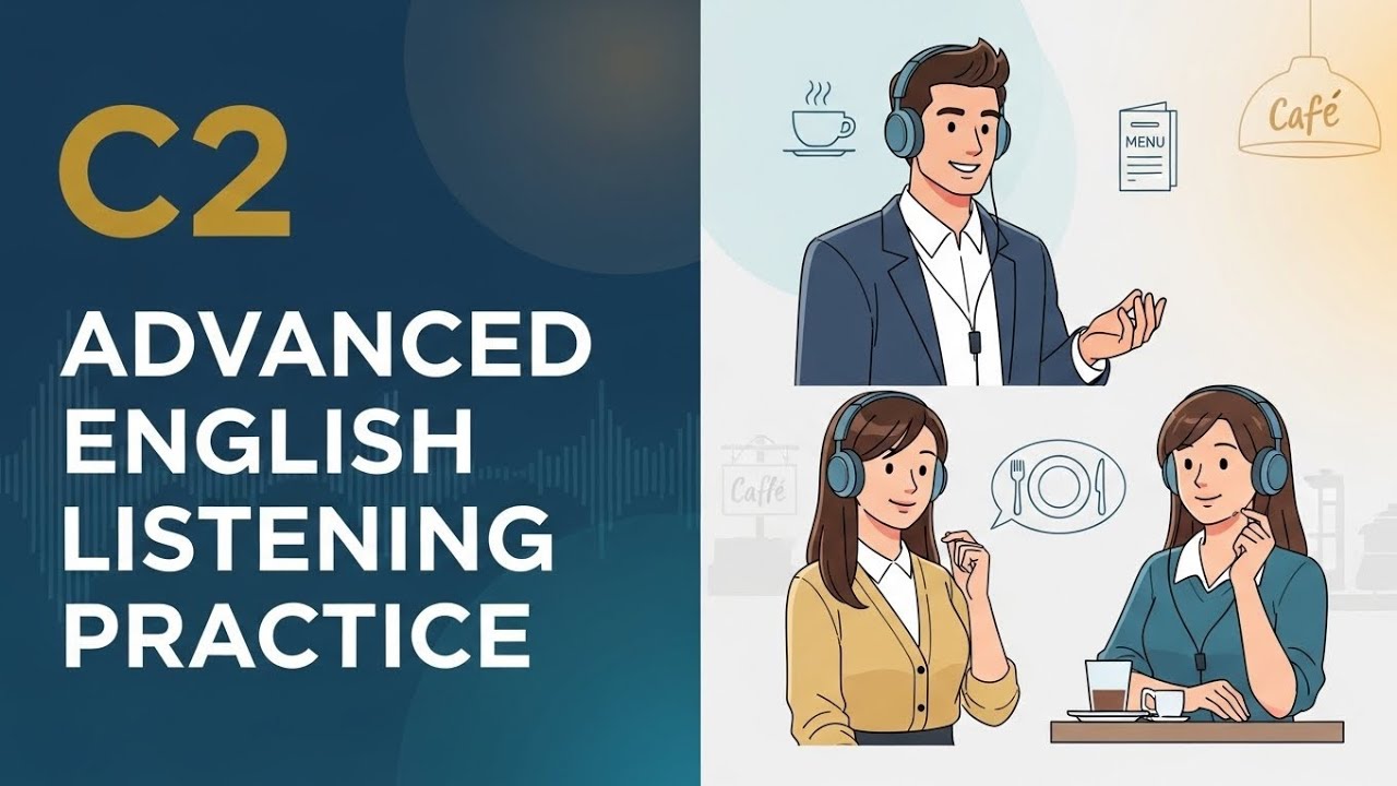 C2 Advanced English Listening Practice | Real-Life Conversations - YouTube