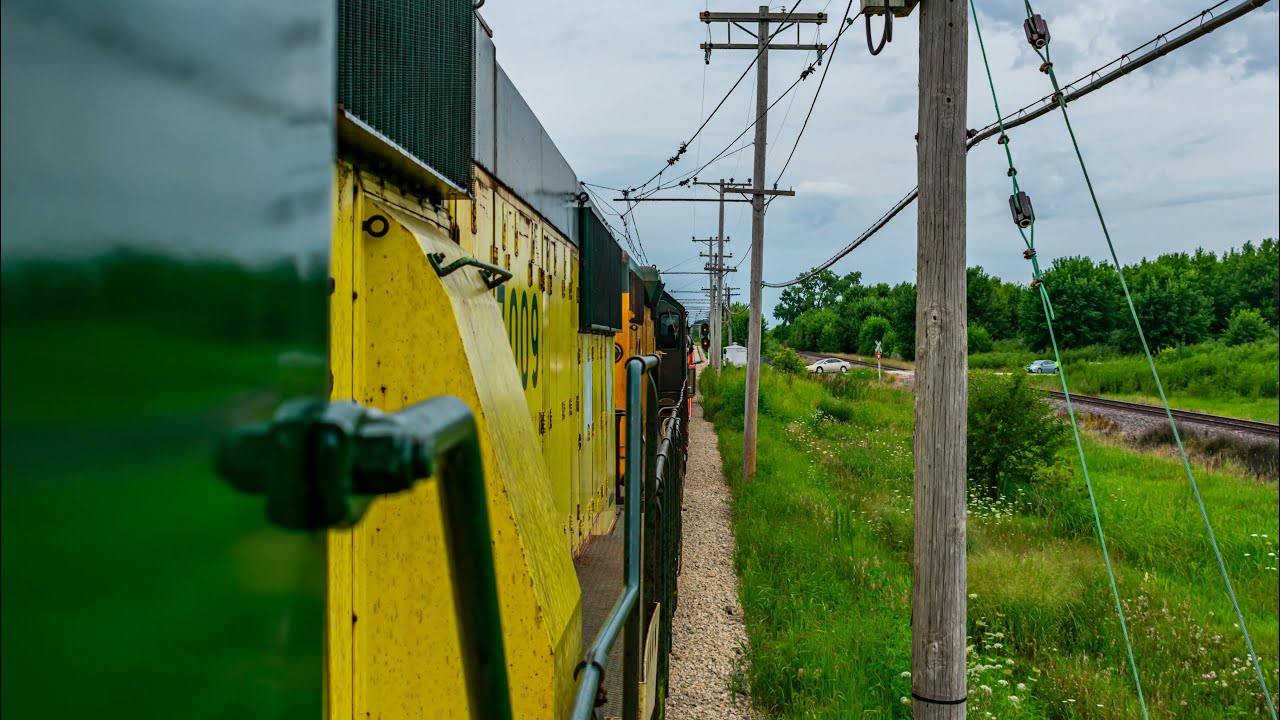 CNW SD50 Cab Ride at the Illinois Railway Museum! 8/13/23 - YouTube