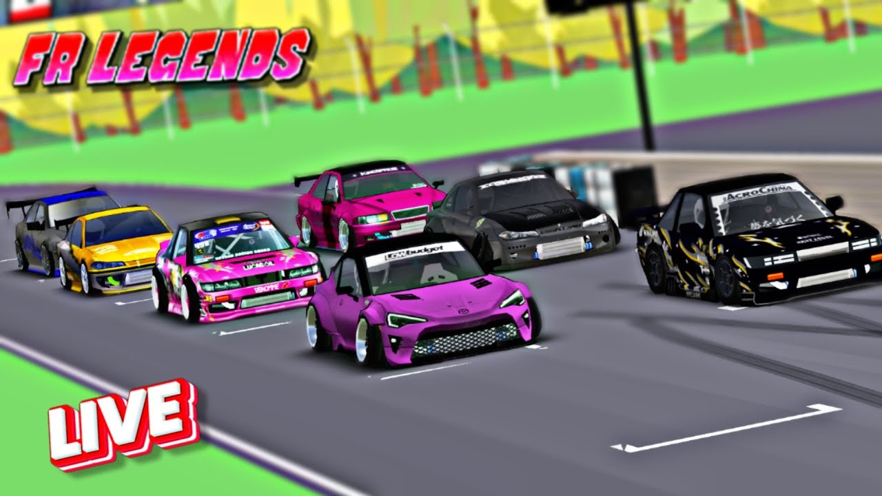 LIVE Tandems, Formula Drift, Car Meets & More - FR Legends - YouTube