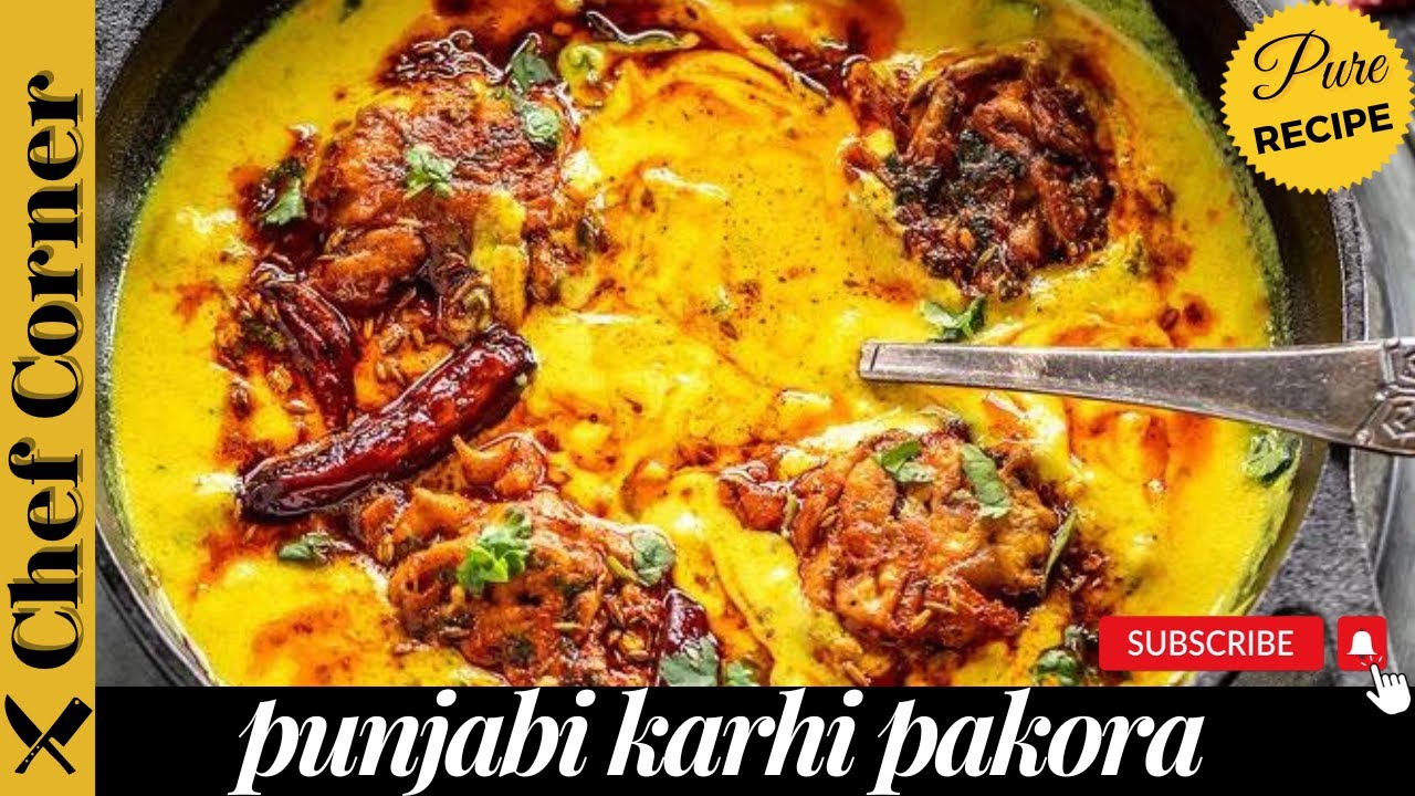 Karhi Pakora Recipe | #How to make Pakora Karhi (Curry Pakora) by #Chef ...
