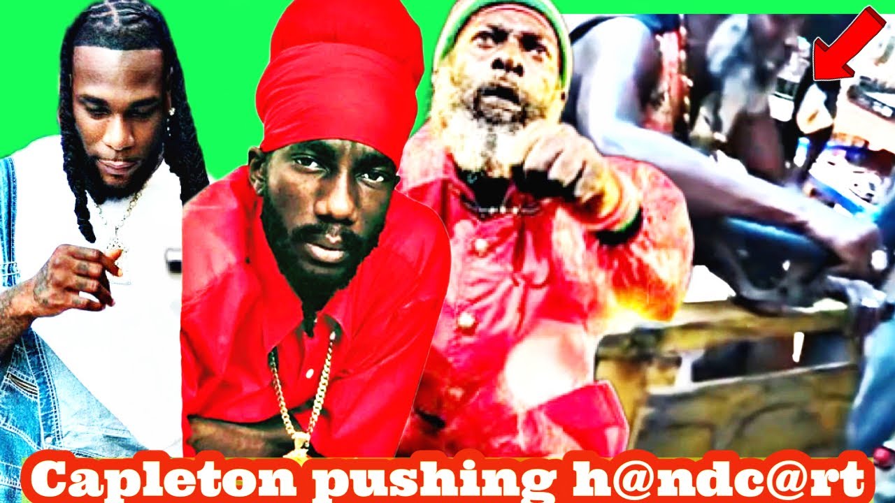 🅾️Ⓜ️G! 😳Capleton now push!ng h@ndc@rt/Burna Boy p@id h🅾️mage to Sizzla ...
