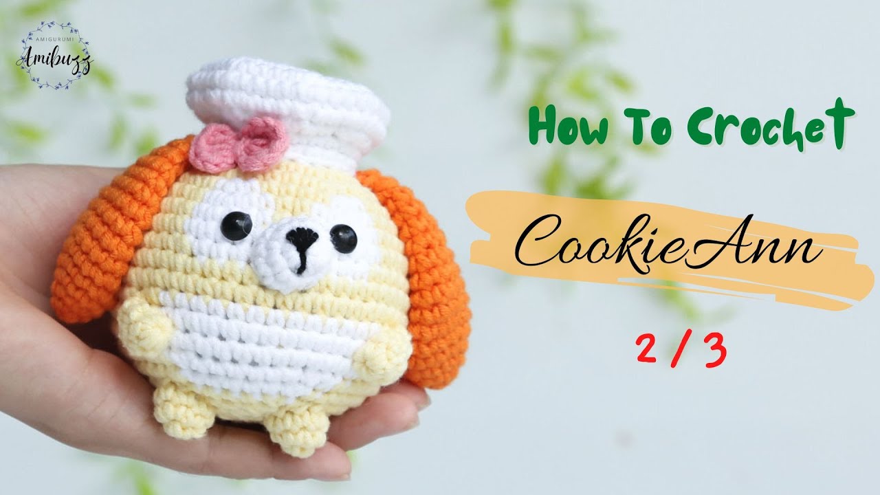 #360 | CookieAnn (2/3) | How To Crochet | Amigurumi Tutorial - YouTube