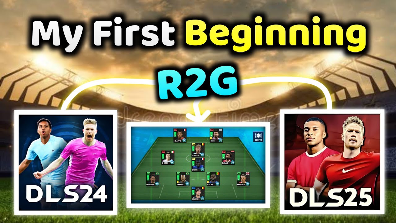 DLS 2024 BEST BEGINNING! DLS 24 R2G | Dream League Soccer 2024 - YouTube