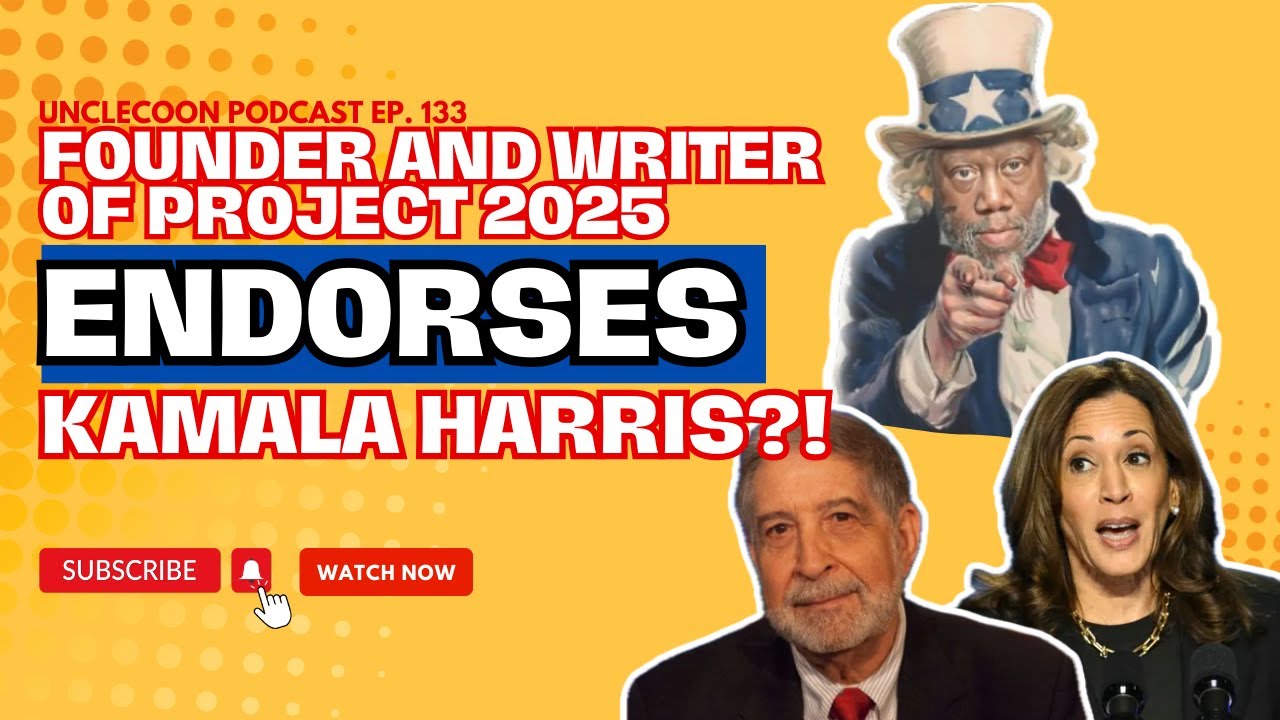 Project 2025 Writer Endorses Kamala Harris | Kamala Harris Backed by ...