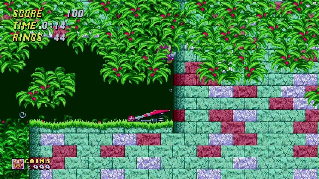 Sonic Origins Knuckles Aquatic Ruin 2 Speedrun (33.80) IGT - YouTube