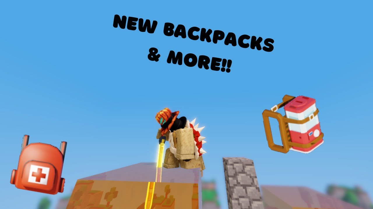 New Backpacks & Halloween Soon! Roblox Bedwars Update - YouTube