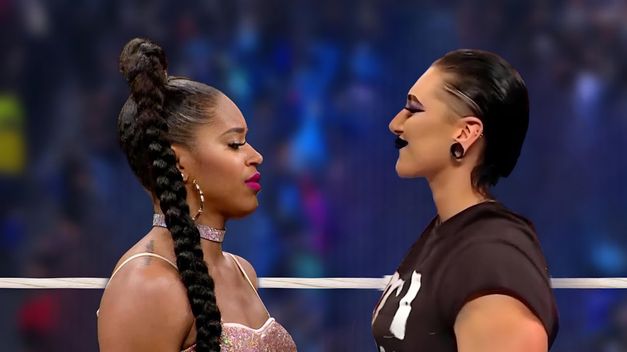 WWE FULL MATCH - Bianca Blair Vs. Rhea Ripley : WrestleMania Live Full ...