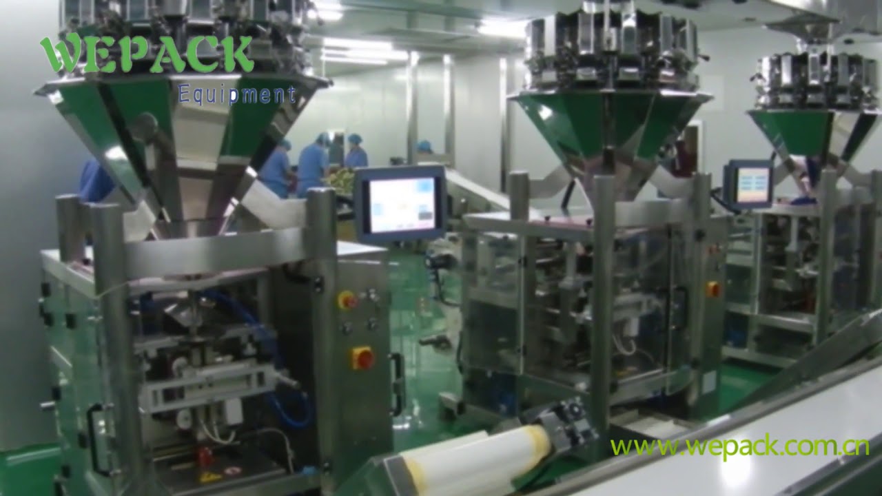 Wepack Wolfberry packing machine - YouTube