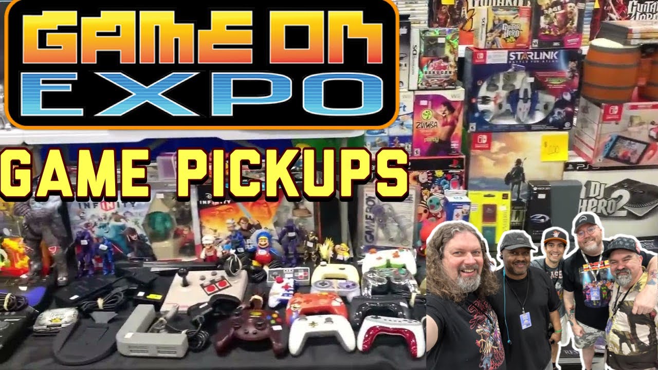 GAME On Expo 10th Anniversary - Game Pickups - YouTube