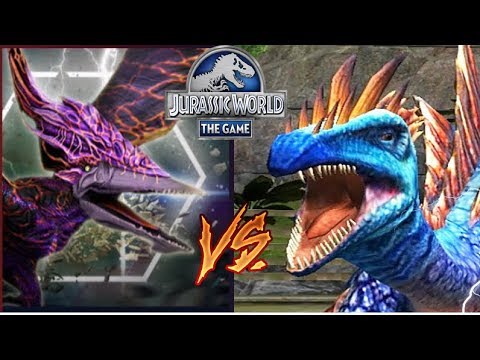 Valkyrie 77 BOSS VS Segnosuchus - Jurassic World The Game - YouTube
