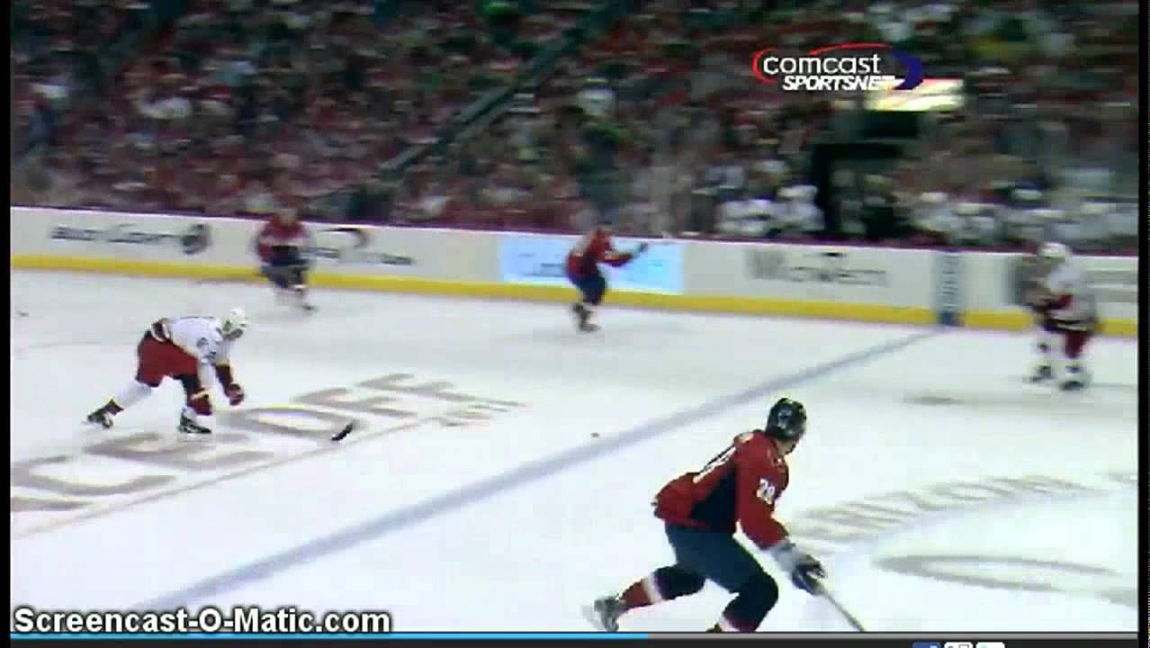Alex Semin Breakaway Goal - YouTube