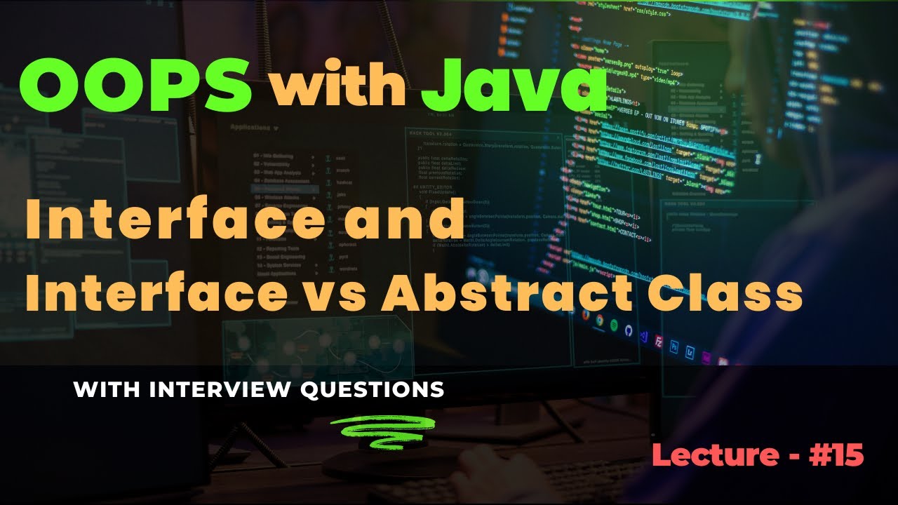 Lecture 15 Interface In Java With Interview Questions Interface 4242