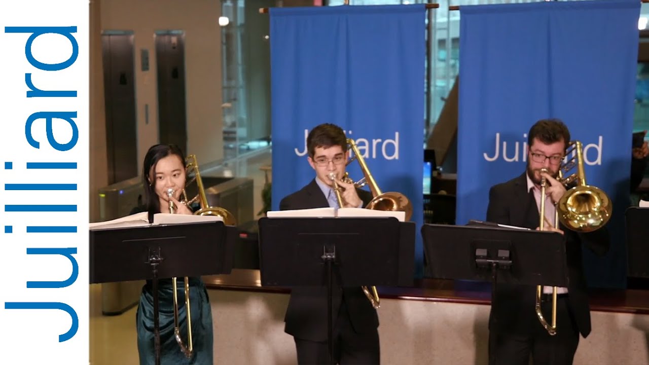 Caroler's Fanfare | Juilliard Trombone Choir 2019 - YouTube