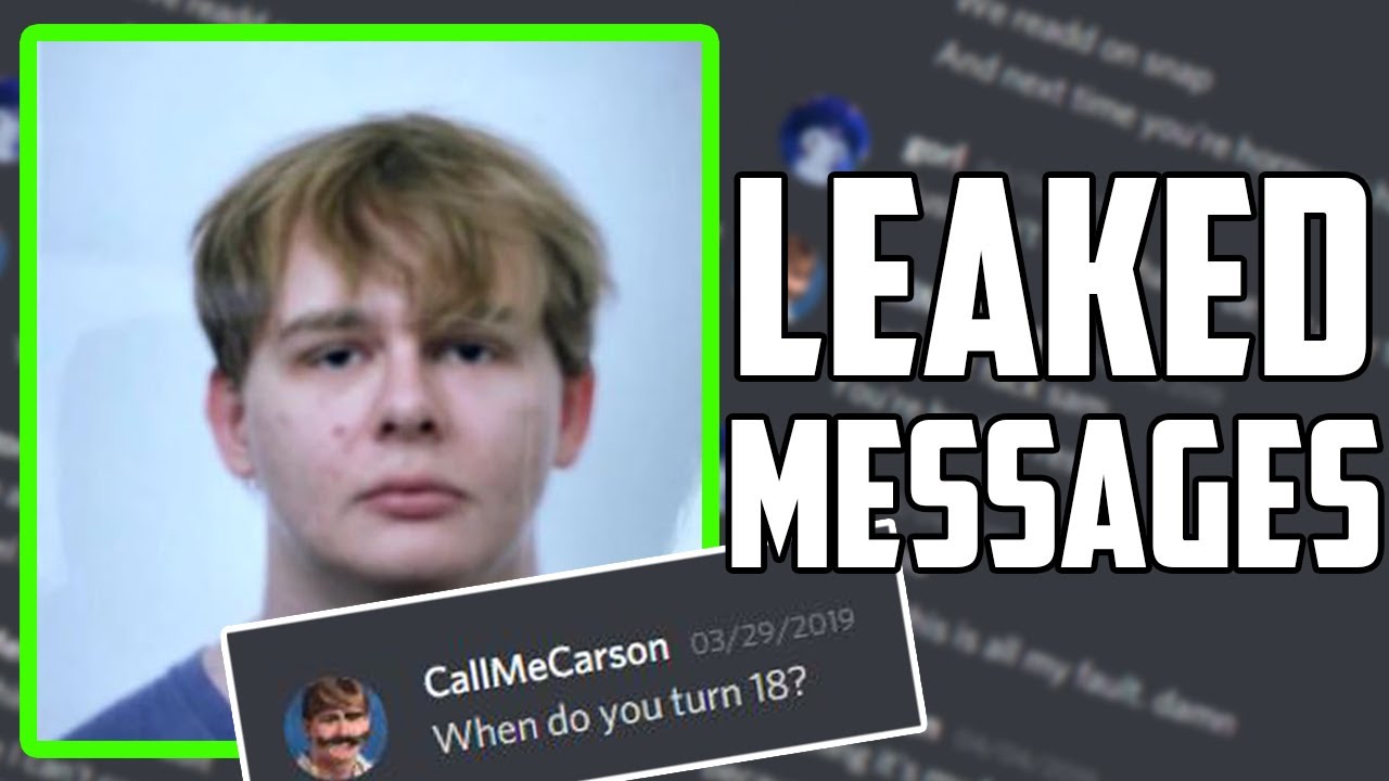CallMeCarson LEAKED DMs | Reading his Discord messages... (Serious ...