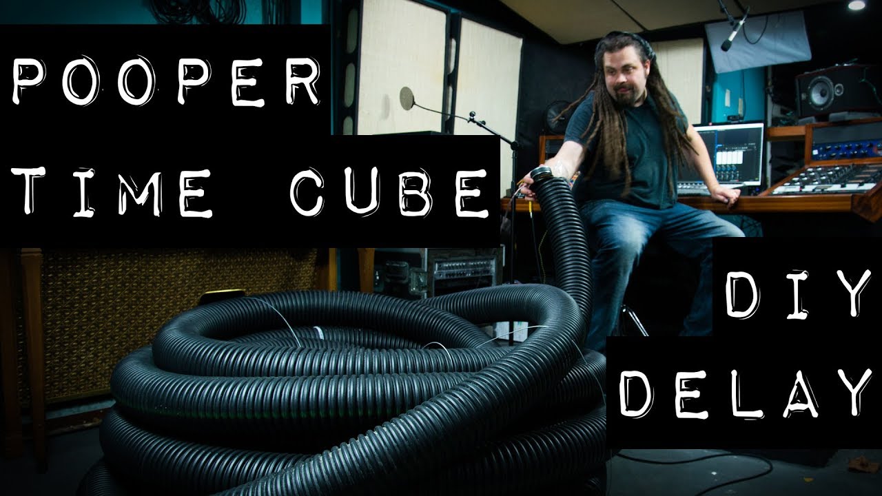 Mixing with the Pooper Time Cube - DIY Pipe Delay - YouTube