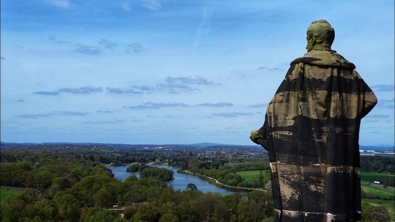 Massive Statue In The Woods - Duke of Sutherland Monument - Stoke On ...
