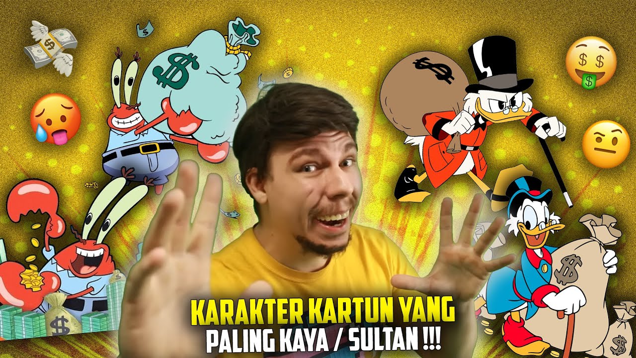 sultan mah lewat !!! - 5 karakter kartun yang paling kaya / sultan ...