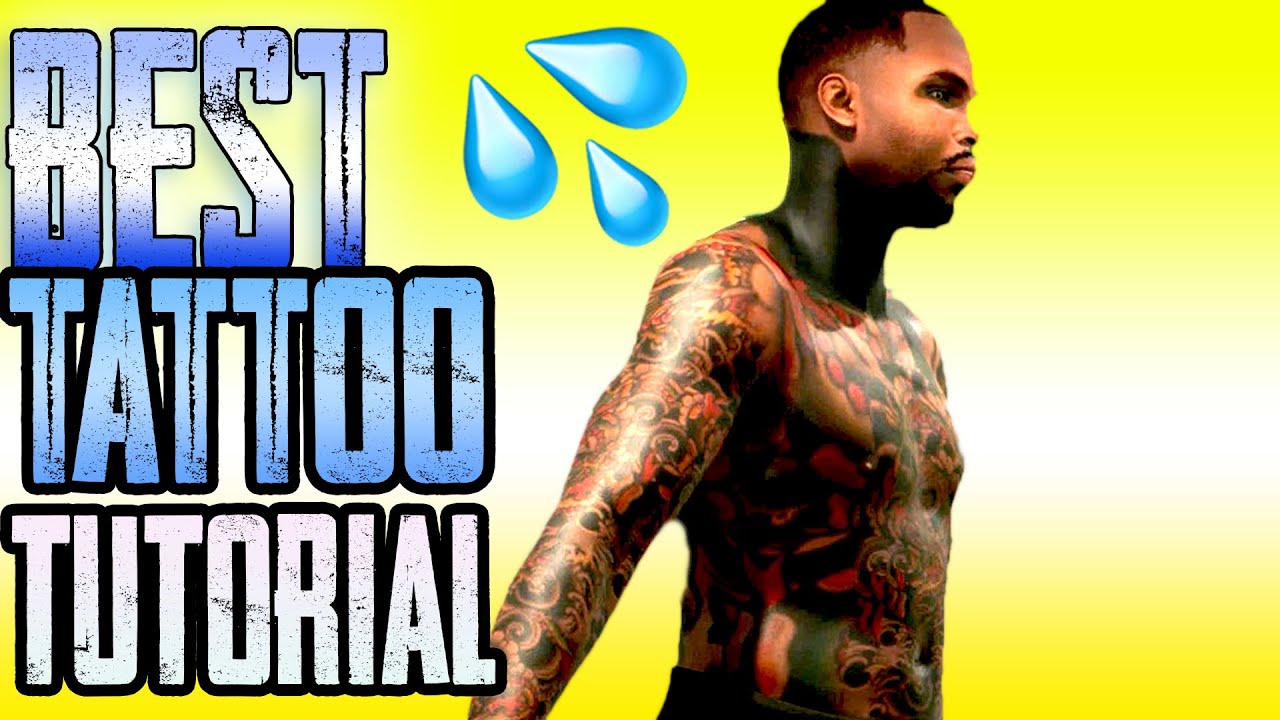 BEST TATTOO TUTORIAL IN NBA 2K20! BEST DRIPPY TATTOOS ON NBA 2K20 ...