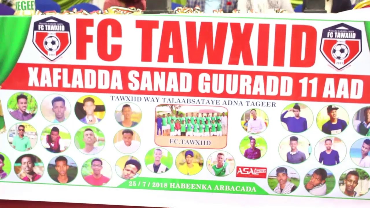 KOOXDA KUBADA CAGTA EE TAWXIID yaa xustay xiligii la asasay - YouTube