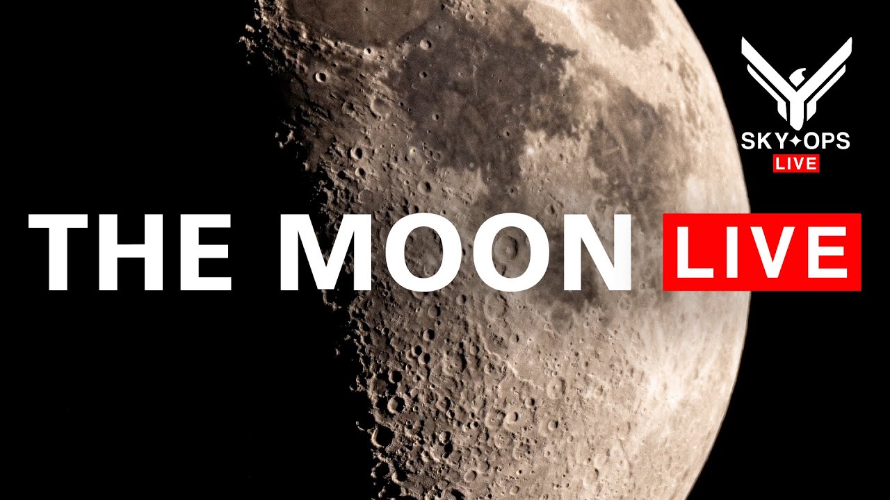 🔴LIVE MOON Watching - Backyard Astronomy Livestream - YouTube