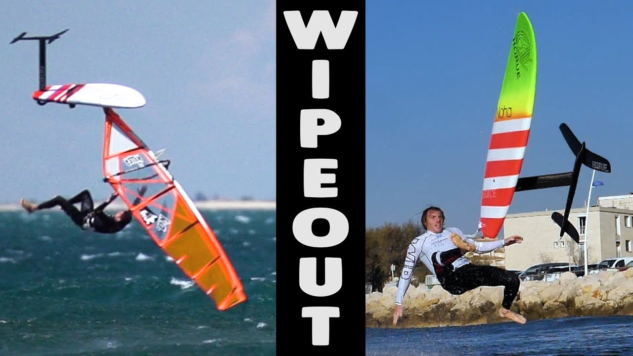 BEST FOILING WIPEOUTS - FOILBOARD FAILS - YouTube