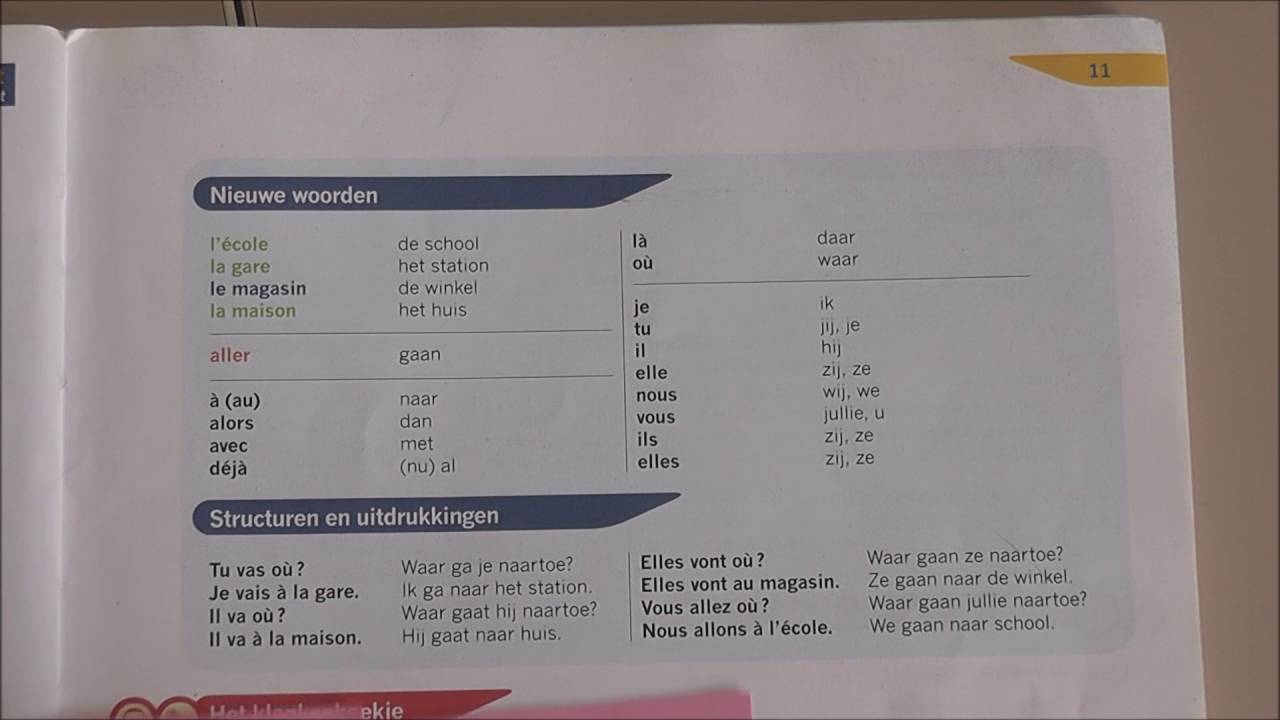 5de lrj Frans: Hoe mondeling de woordjes oefenen? - YouTube