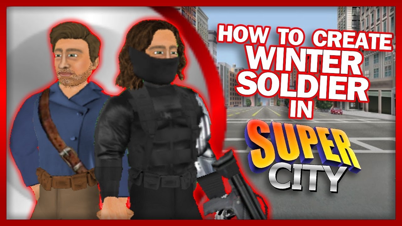 How to Create Winter Soldier in Super City - YouTube