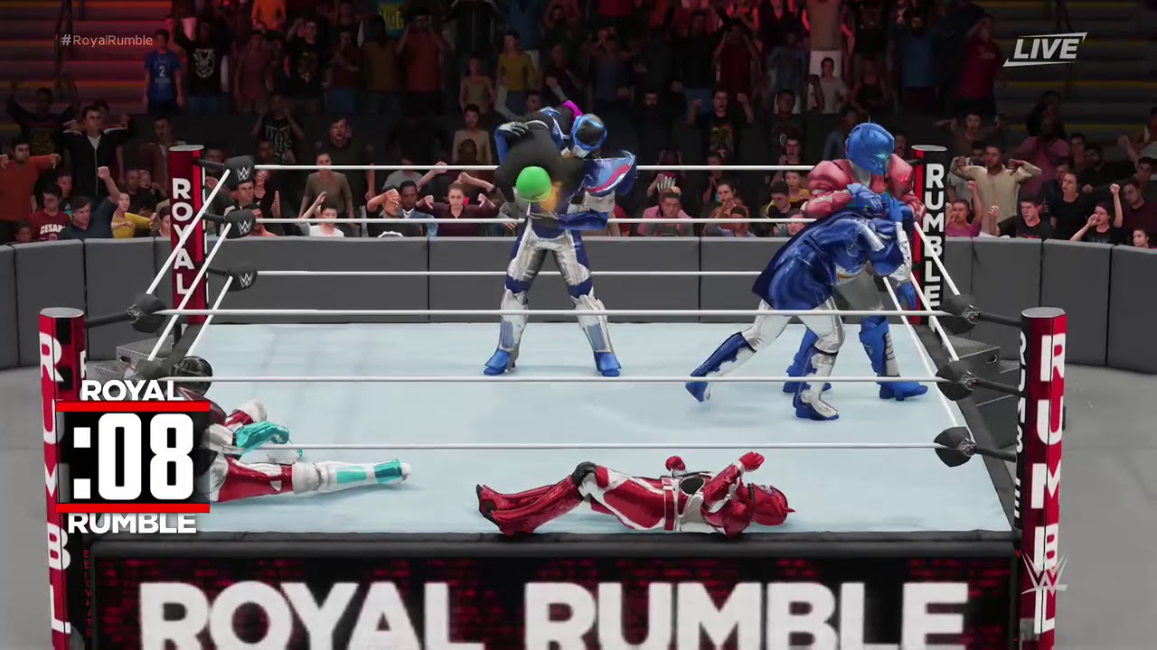 Cartoon royal rumble - YouTube