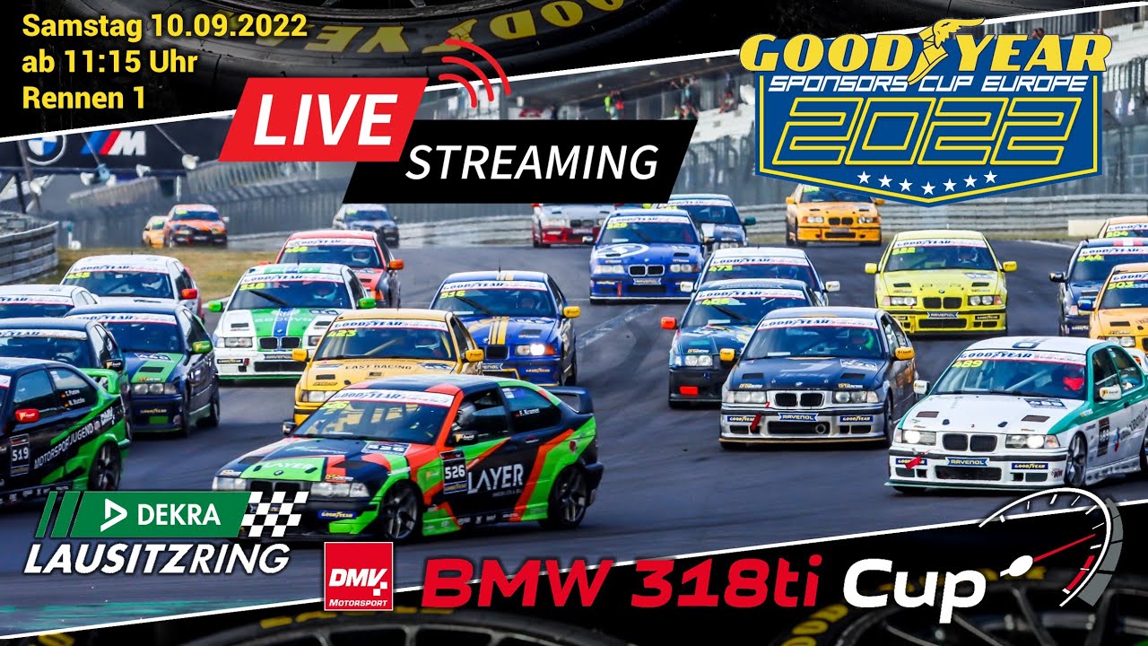 DMV BMW 318ti Cup | Rennen 1 | 7. Lauf Lausitzring | DMV Goodyear ...