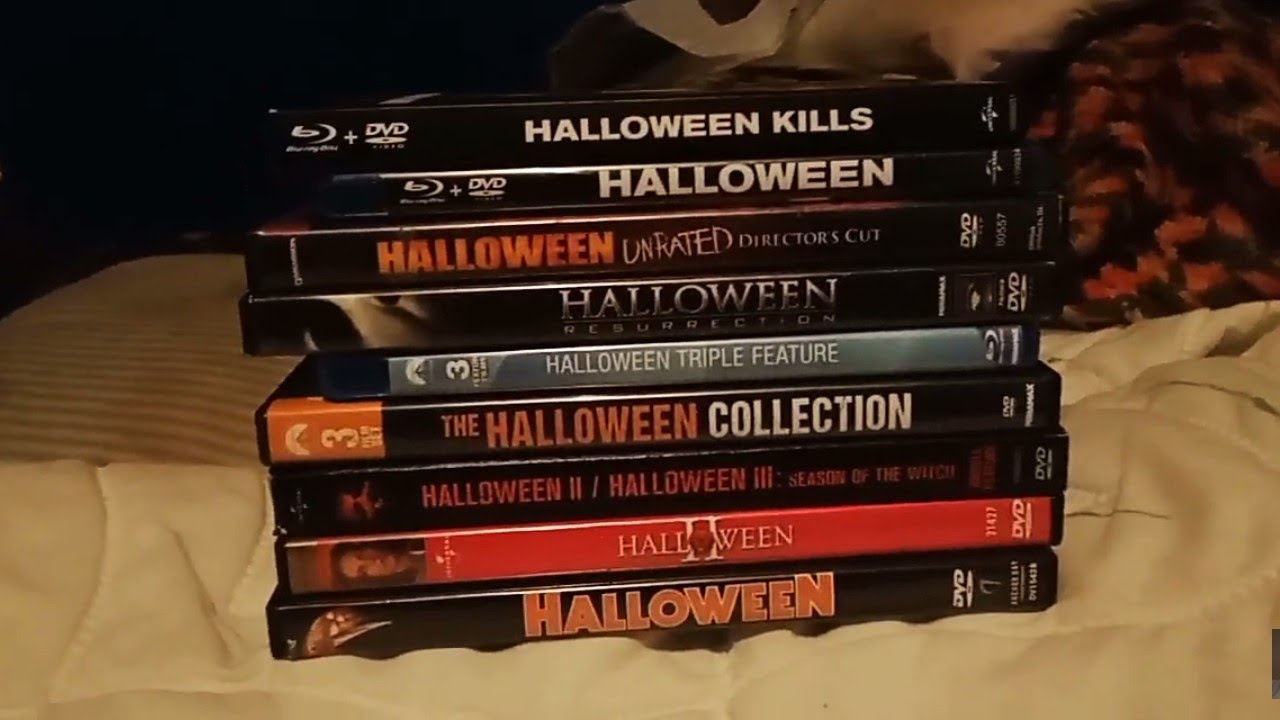 My Halloween DVD Movie Collection (October 2022 Edition) - YouTube
