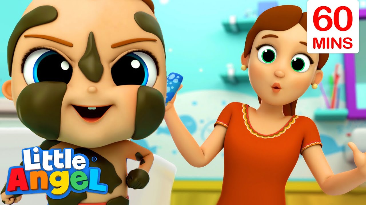 Bañarse es divertido | No No Bath Time | Aprende español para ...