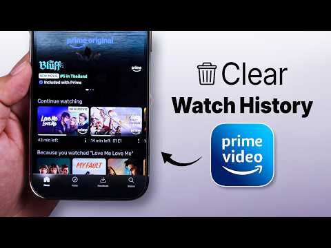 How to Clear Watch History on Amazon Prime Video [Delete]
