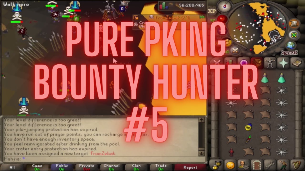 Best Osrs Bounty hunter Pure Pking #5 - YouTube