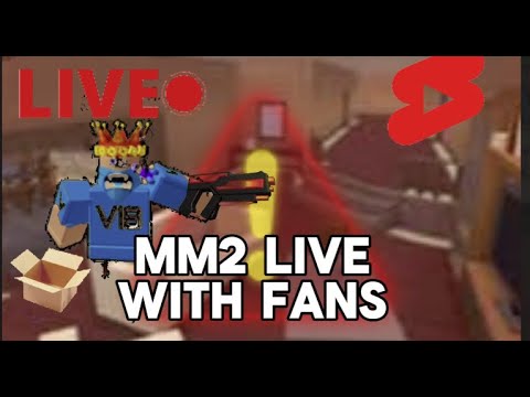 PLAYING MM2 WITH FANS! - YouTube