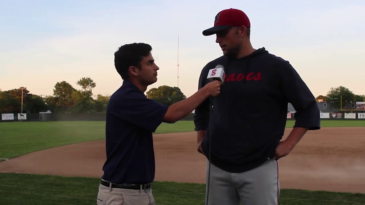Braves 3, Falmouth 2 Player of the Game: Austin Pope - YouTube