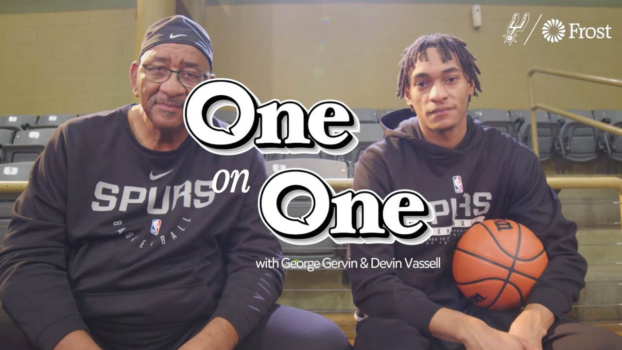 One on One with San Antonio Spurs George "Iceman" Gervin and Devin ...