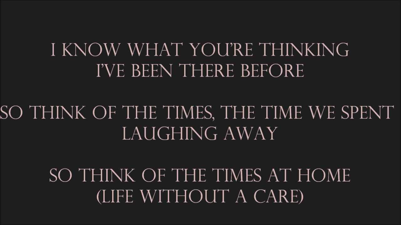 Avenged Sevenfold - Danger Line (lyrics) - YouTube