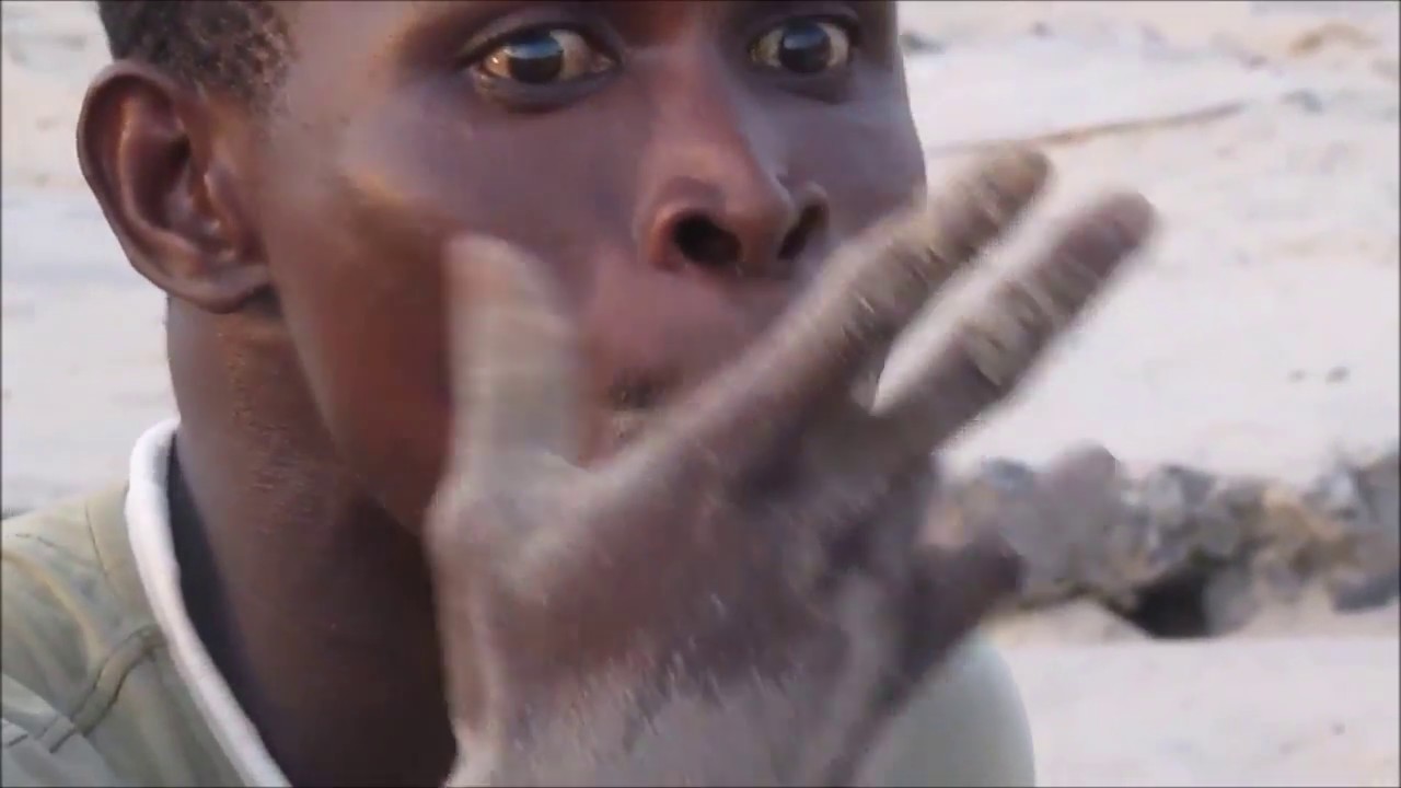 Man eating sand for breakfast - YouTube