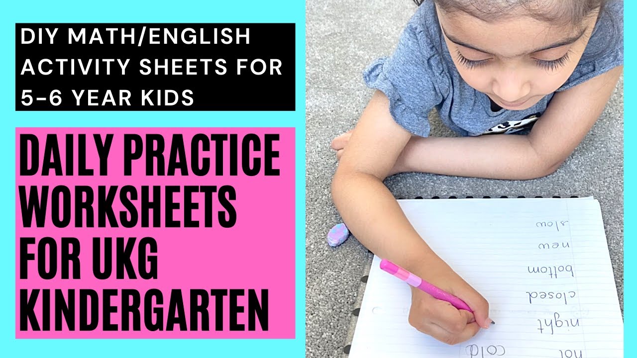 DAILY PRACTICE WORKSHEETS FOR UKG KINDERGARTEN Opposite Words daily-practice-worksheets-for-ukg-kindergarten-opposite-words