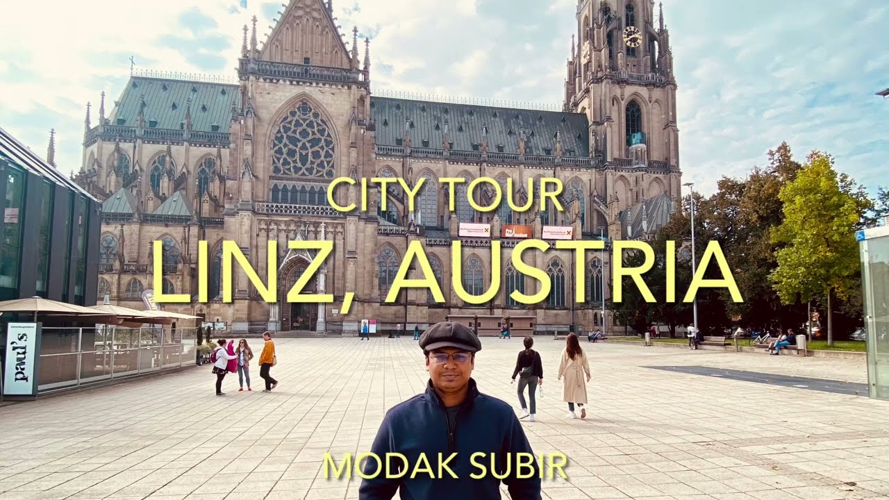 Linz - The capital of Upper Austria - City Walking Tour - YouTube