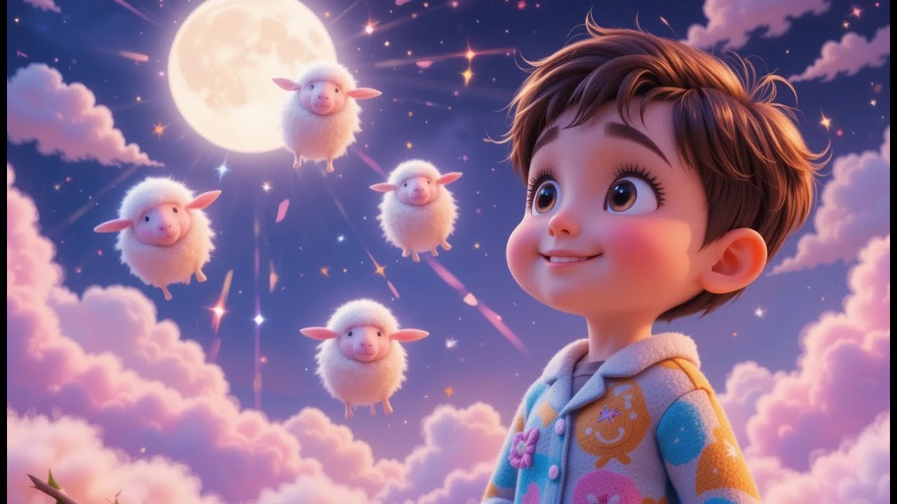 Let’s Count Sheep and Fall Asleep Rhyme Song | Nursery Rhyme & Bedtime ...