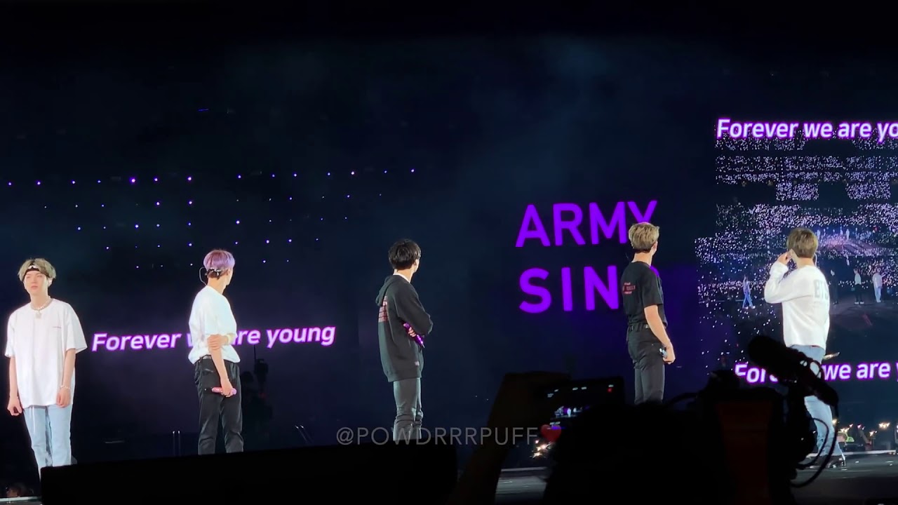 BTS cry when fans sing their song 😭😭 (Young Forever) 😃 - YouTube