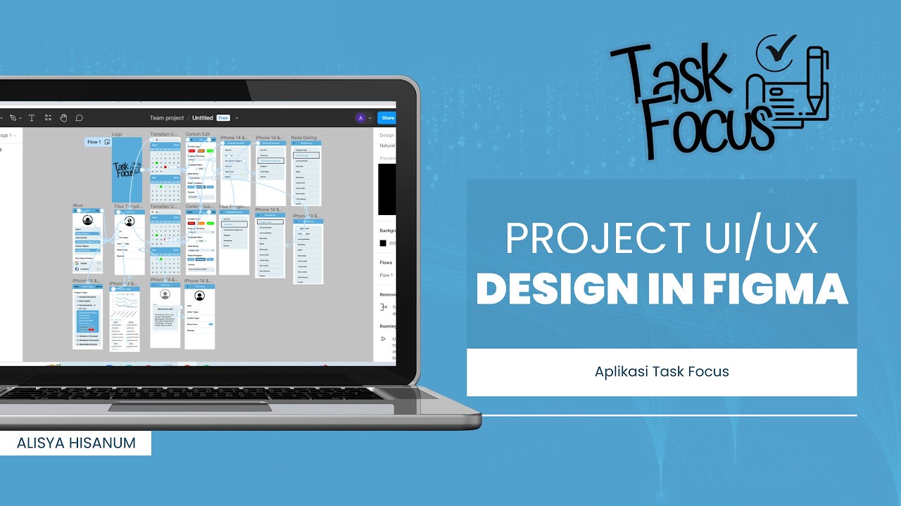 Project UI/UX Design in Figma | Apk Task Focus - YouTube