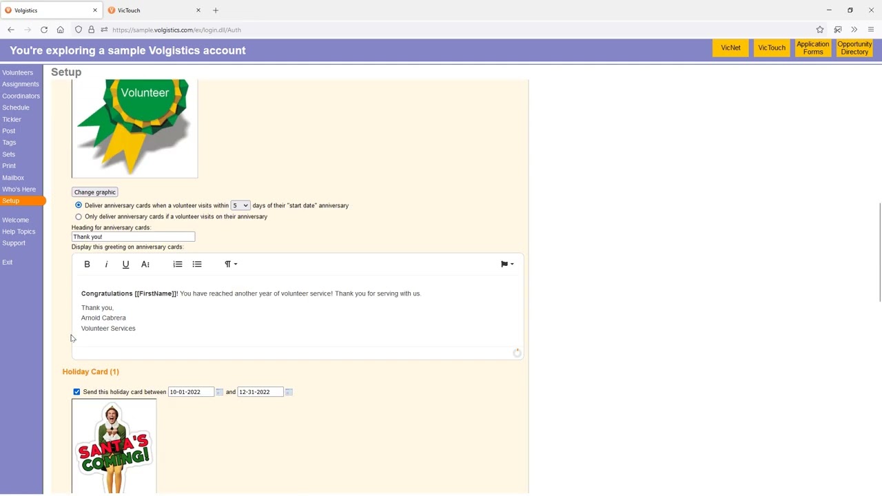 Spread holiday cheer with VicTouch Greeting Cards - YouTube