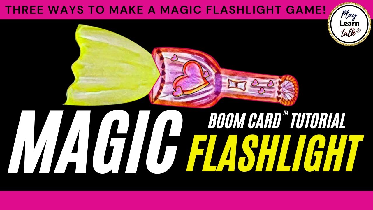 Three ways to make a Magic Flashlight Game | Boom Card™ Tutorial - YouTube